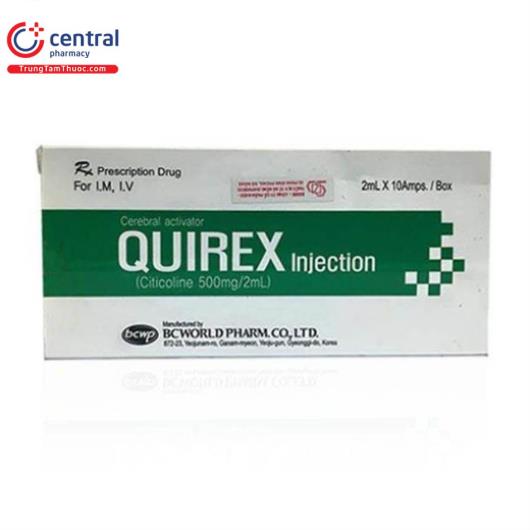Thuốc Quirex: Công dụng, cách dùng và lưu ý sử dụng
