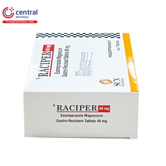 [CHÍNH HÃNG] Thuốc Raciper 40mg điều trị viêm loét dạ dày tá tràng