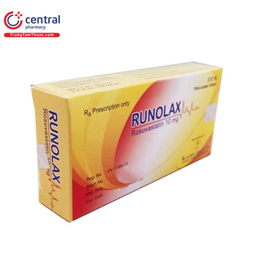 [CHÍNH HÃNG] Thuốc Runolax - Thuốc có tác dụng hạ cholesterol máu