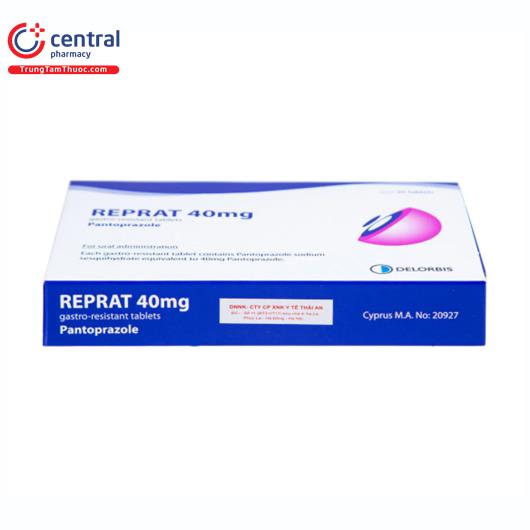 Thuốc Reprat 40mg: Chỉ định, liều dùng và lưu ý khi sử dụng