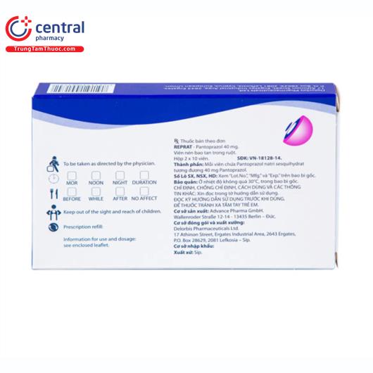 Thuốc Reprat 40mg: Chỉ định, liều dùng và lưu ý khi sử dụng