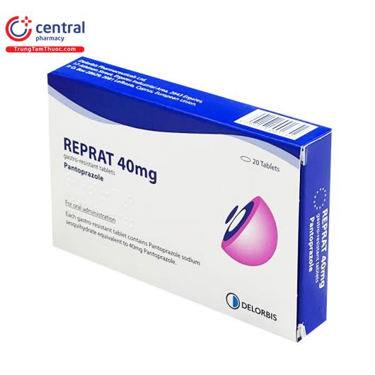 Thuốc Reprat 40mg: Chỉ định, liều dùng và lưu ý khi sử dụng