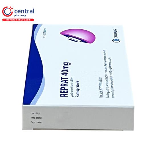 Thuốc Reprat 40mg: Chỉ định, liều dùng và lưu ý khi sử dụng