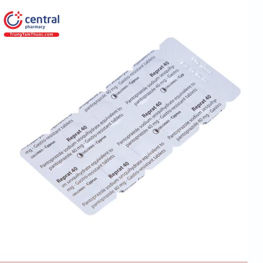 Thuốc Reprat 40mg: Chỉ định, liều dùng và lưu ý khi sử dụng