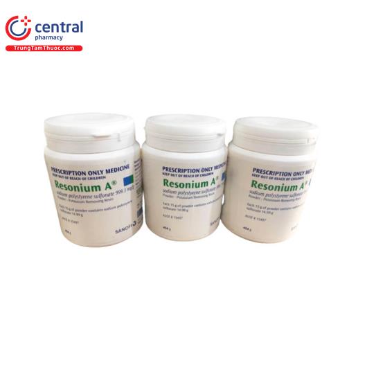 [CHÍNH HÃNG] Thuốc Resonium A Sanofi - Thuốc điều trị tăng kali máu