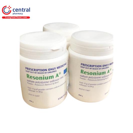 [CHÍNH HÃNG] Thuốc Resonium A Sanofi - Thuốc điều trị tăng kali máu