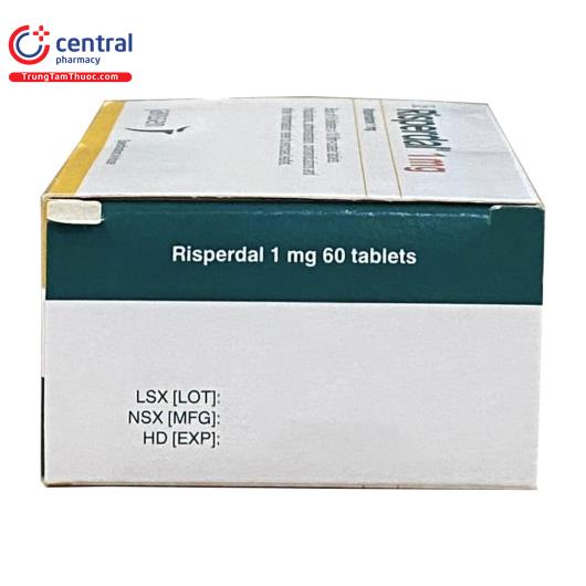Thuốc Risperdal 1mg Điều Trị Chứng Tâm Thần Phân Liệt