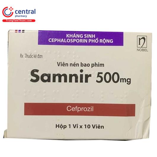 [CHÍNH HÃNG] Thuốc Samnir 500 - không còn là nỗi lo nhiễm khuẩn