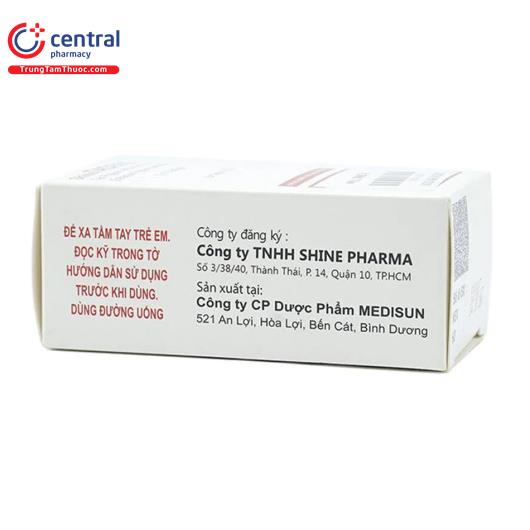 Thuốc Shine TADENO hỗ trợ điều trị rối loạn tiền liệt tuyến.