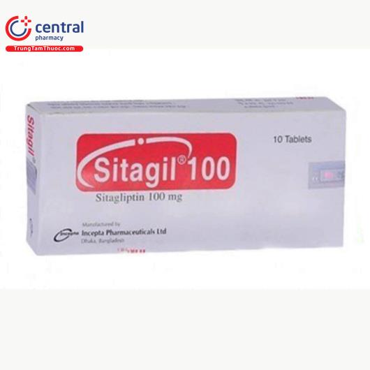 [CHÍNH HÃNG] Thuốc Sitagil 100 - Kiểm soát bệnh lý đái tháo đường
