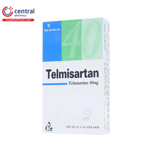 [CHÍNH HÃNG] Thuốc Telmisartan 40mg điều trị bệnh cao huyết áp