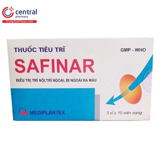 [CHÍNH HÃNG] Thuốc Tiêu Trĩ Safinar ngăn ngừa bệnh trĩ