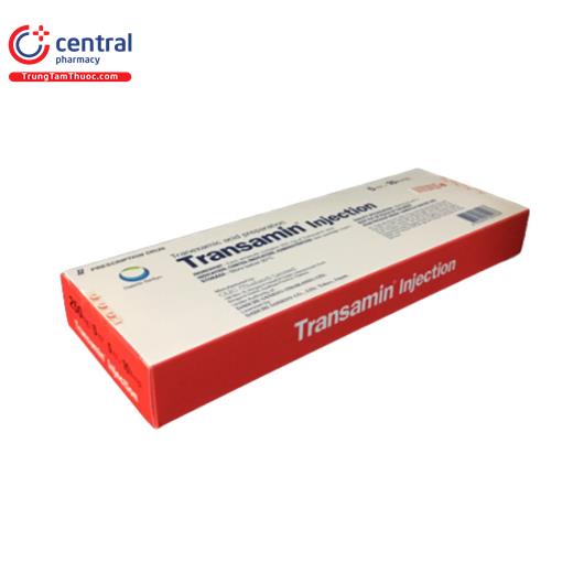 Thuốc Transamin Injection 250mg/5ml - Thuốc ngăn chảy máu phẫu thuật