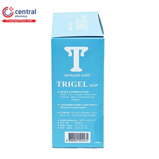 [CHÍNH HÃNG] Thuốc Trigelforte Suspension giúp giảm acid dạ dày