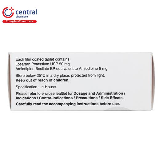[CHÍNH HÃNG] Thuốc Troysar AM điều trị tăng huyết áp và đau thắt ngực