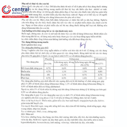 [CHÍNH HÃNG] Thuốc Vaidilox 40 - Thuốc điều trị Gout