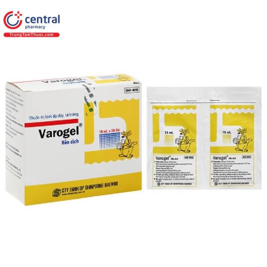 [CHÍNH HÃNG] Thuốc Varogel 10ml điều trị loét dạ dày, tá tràng