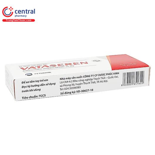 [CHÍNH HÃNG] Thuốc Vataseren hỗ trợ điều trị đau thắt ngực