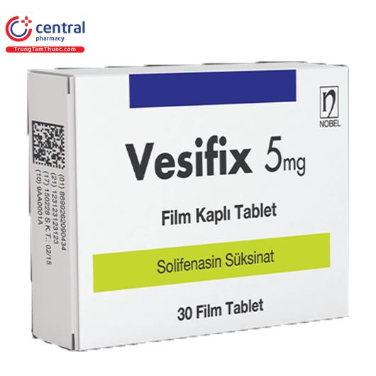 [CHÍNH HÃNG] Thuốc Vesifix 5mg Film Coated Tablets