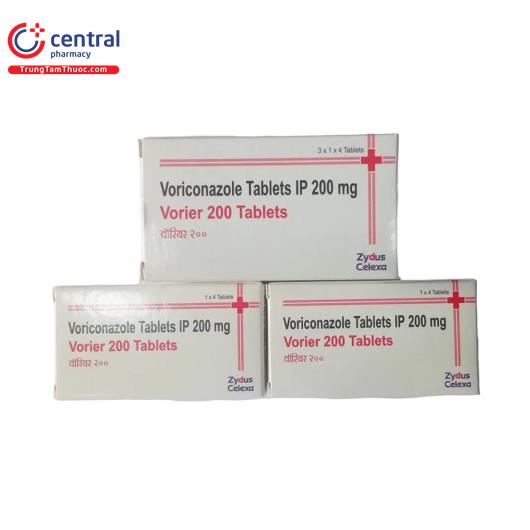 [CHÍNH HÃNG] Vorier 200 Tablets thuốc kháng nấm từ Ấn Độ