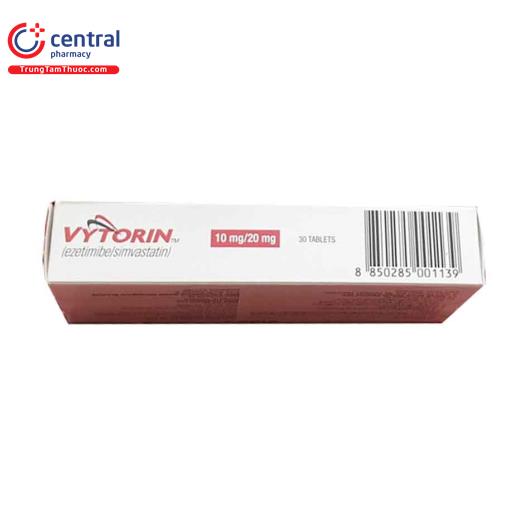[CHÍNH HÃNG] Thuốc Vytorin 10mg/20mg điều trị tăng Cholesterol máu