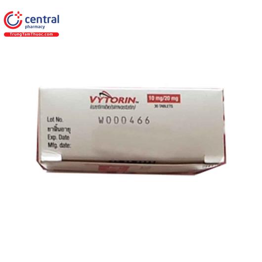 [CHÍNH HÃNG] Thuốc Vytorin 10mg/20mg điều trị tăng Cholesterol máu
