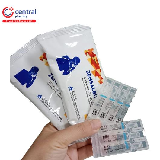 [CHÍNH HÃNG] Thuốc Zensalbu nebules 2.5 kiểm soát cơn hen nặng cấp