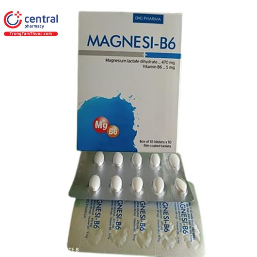 [CHÍNH HÃNG] Thuốc Magnesi - B6 Dược Hậu Giang: Sự kết hợp hoàn hảo