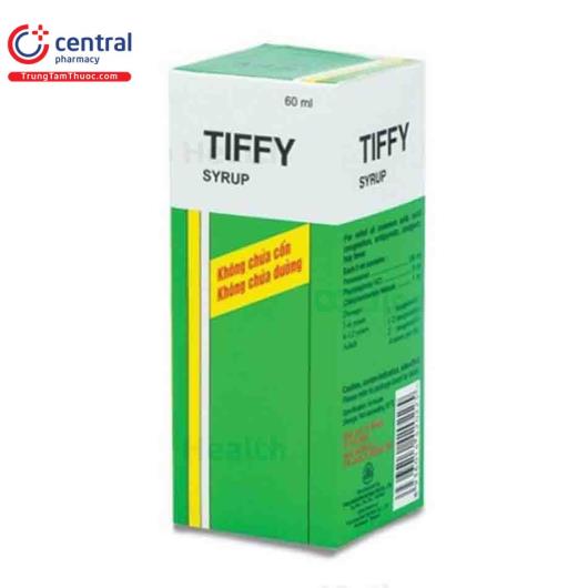 [CHÍNH HÃNG] Thuốc Tiffy Siro 60ml trị cảm cúm, viêm mũi, viêm xoang