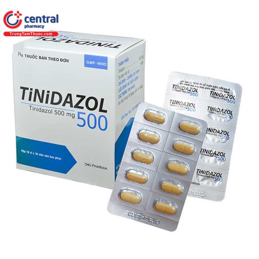 [CHÍNH HÃNG] Thuốc Tinidazol 500 DHG - Thuốc kháng khuẩn hiệu quả