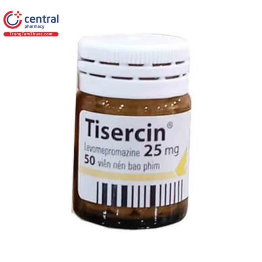[CHÍNH HÃNG] Thuốc Tisercin điều trị loạn tâm thần cấp kèm hưng phấn