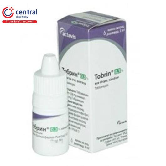 Thuốc nhỏ mắt Tobrin 0.3%: điều trị nhiễm khuẩn mắt hiệu quả