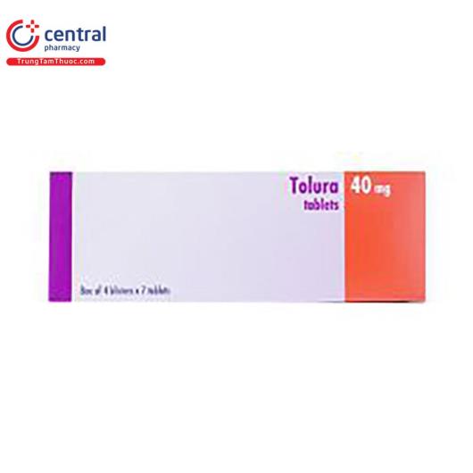[CHÍNH HÃNG] Thuốc Tolura Tablets 40 mg - điều trị tăng huyết áp
