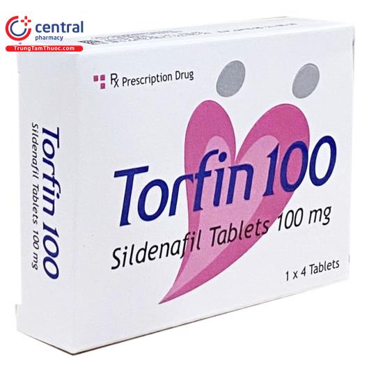 [CHÍNH HÃNG] Thuốc Torfin 100 giúp điều trị rối loạn cương dương