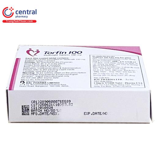 [CHÍNH HÃNG] Thuốc Torfin 100 giúp điều trị rối loạn cương dương