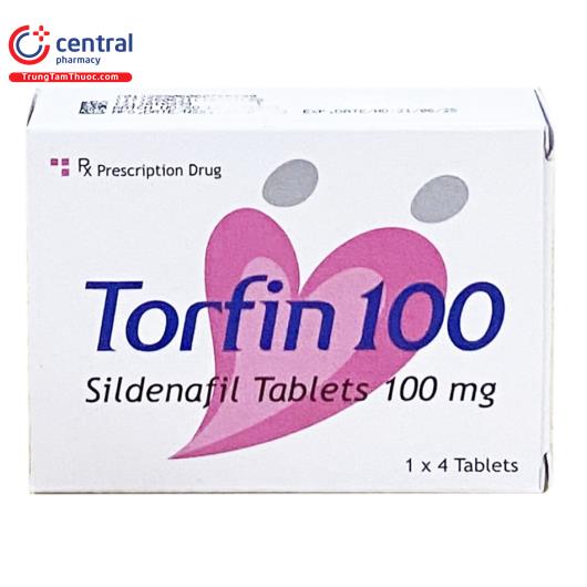 [CHÍNH HÃNG] Thuốc Torfin 100 giúp điều trị rối loạn cương dương