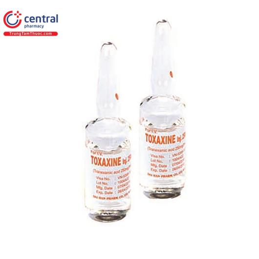 [CHÍNH HÃNG] Thuốc Toxaxine Inj. 250mg điều trị biến chứng xuất huyết