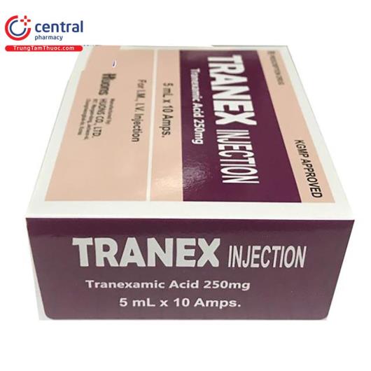 Thuốc Tranex Injection - thuốc có tác dụng cầm máu hiệu quả