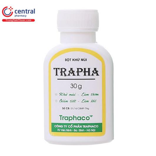 [CHÍNH HÃNG] Bột khử mùi Trapha - trị hôi nách, loại bỏ mùi cơ thể