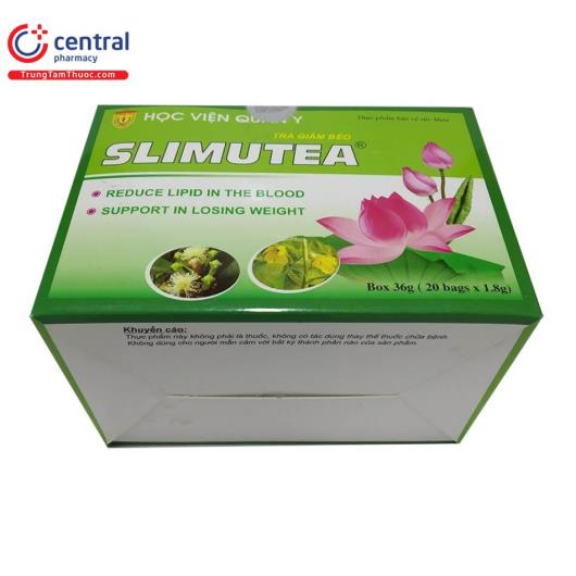 Trà giảm béo Slimutea: tác dụng, cách dùng và giá bán