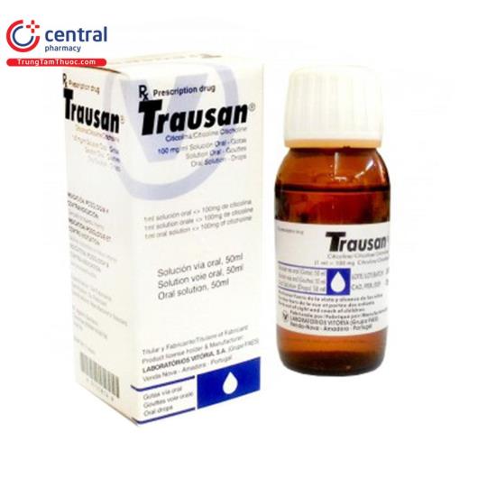 Thuốc Trausan điều trị xơ vữa mạch máu não, trầm cảm