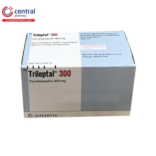 [CHÍNH HÃNG] Thuốc Trileptal 300 - Cách sử dụng chống động kinh