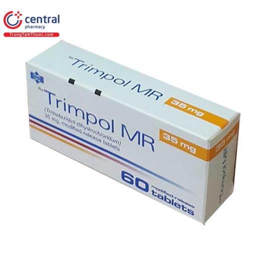 Thuốc Trimpol MR - Thuốc điều trị đau thắt ngực: tác dụng, chỉ định