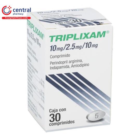 [CHÍNH HÃNG] Thuốc Triplixam 10mg/2.5mg/10mg trị tăng huyết áp
