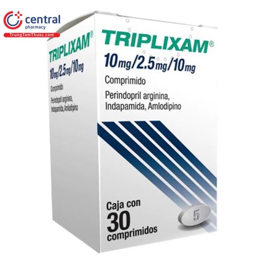 [CHÍNH HÃNG] Thuốc Triplixam 10mg/2.5mg/10mg trị tăng huyết áp
