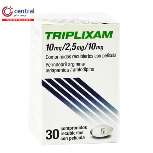 [CHÍNH HÃNG] Thuốc Triplixam 10mg/2.5mg/10mg trị tăng huyết áp
