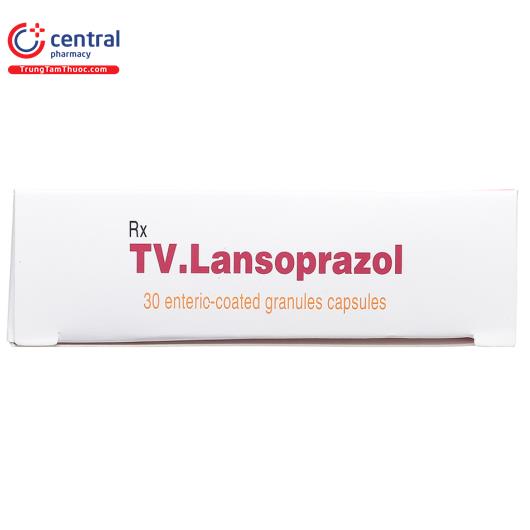 [CHÍNH HÃNG] Thuốc TV. Lansoprazol 30mg điều trị loét dạ dày