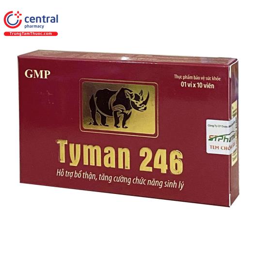 [CHÍNH HÃNG] Thuốc Tyman 246 bổ thận tráng dương, tăng cường sinh lý