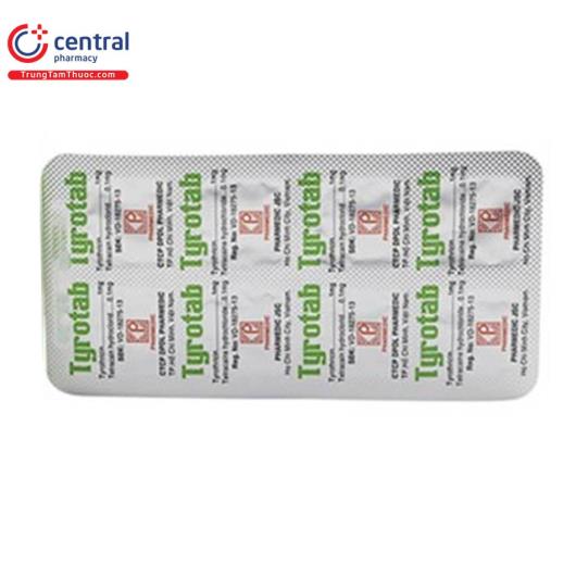 Thuốc Tyrotab - viên ngậm sát trùng họng hiệu quả