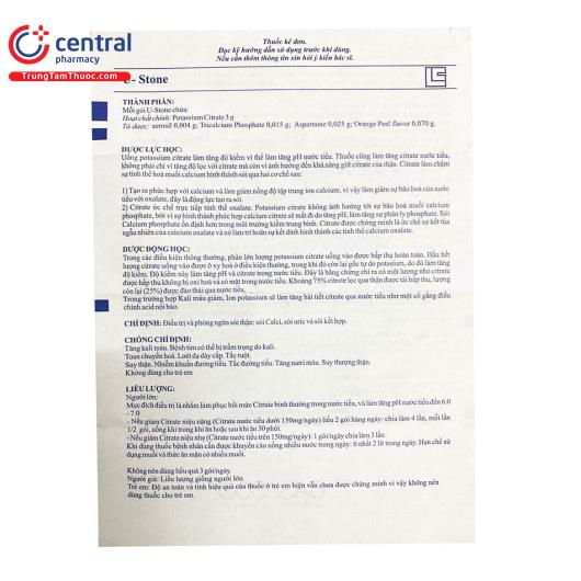 Thuốc U-Stone phòng và chữa bệnh sỏi thận, sỏi niệu quản
